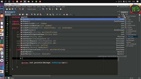 الدرس 37ج3 كورس الجافا String Method Substring In Java Youtube