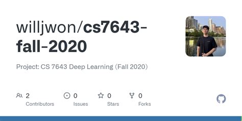 github willjwon cs7643 fall 2020 project cs 7643 deep learning