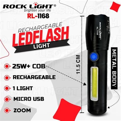 Led Rock Light Rl 1168 Battery Type Lithium Ion White At Rs 130 In New Delhi