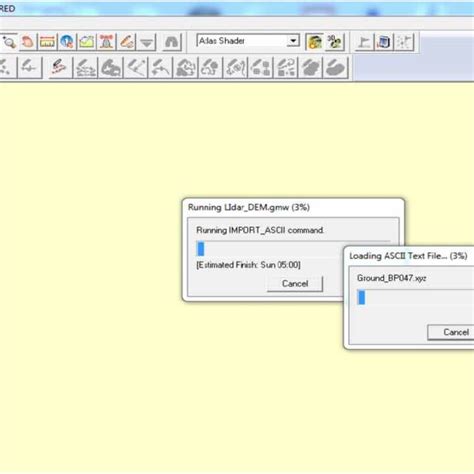 Importation Of Data From LiDAR Image Into Global Mapper Software Download Scientific Diagram