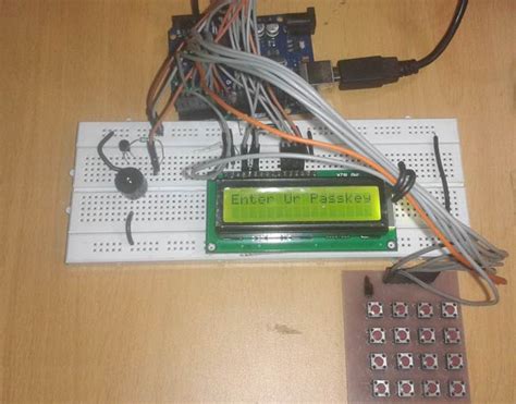 Digital Code Lock Using Arduino Duino