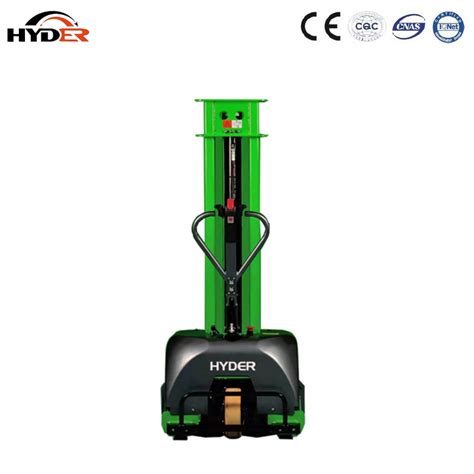 1ton Self Lift Electric Stacker Electric Fork Stacker Full Electric