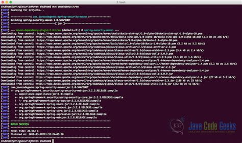 Spring Security With Maven Tutorial Java Code Geeks