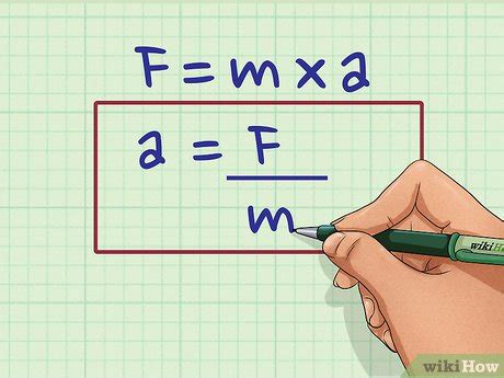 Ways To Calculate Acceleration WikiHow