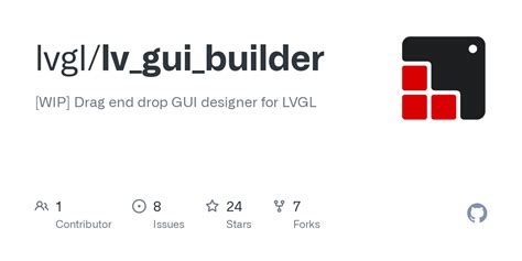 GitHub Lvgl Lv Gui Builder WIP Drag End Drop GUI Designer For LVGL