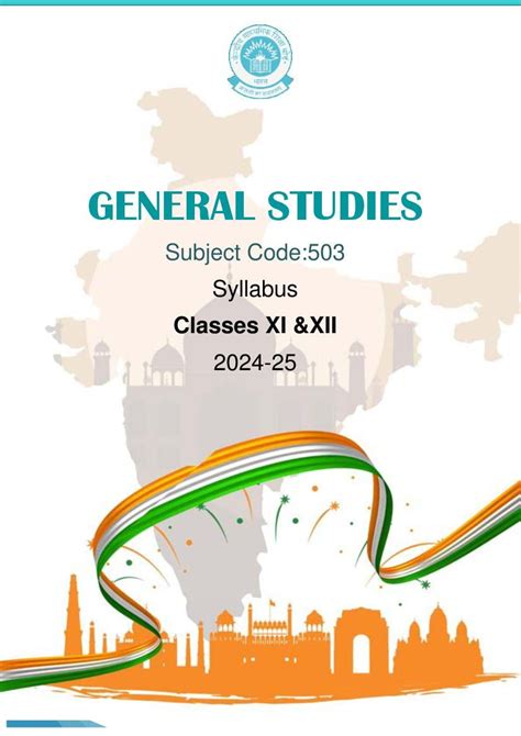 Cbse Class 11 General Studies Syllabus 2025 New Download Pdf Here Cbse Class 11 General Studies Syllabus 2025 New Download Pdf Here