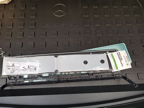 Демпферная прокладка для номера — Mercedes-Benz C-Class (W205), 1,6 л ...
