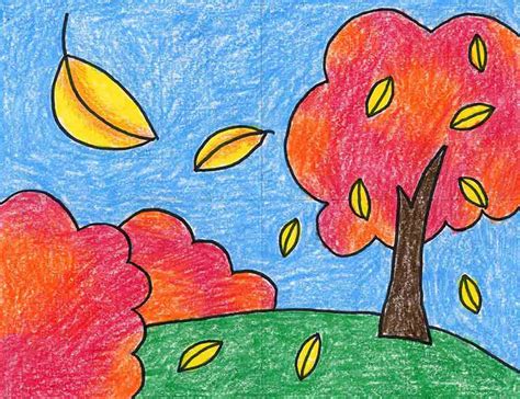 Fall Drawings Easy 7 Easy How To Draw A Leaf Step By Step Tutorials