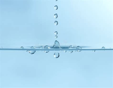Water Droplet Splash A Mesmerizing Display Of Water Dynamics Stock Illustration Illustration