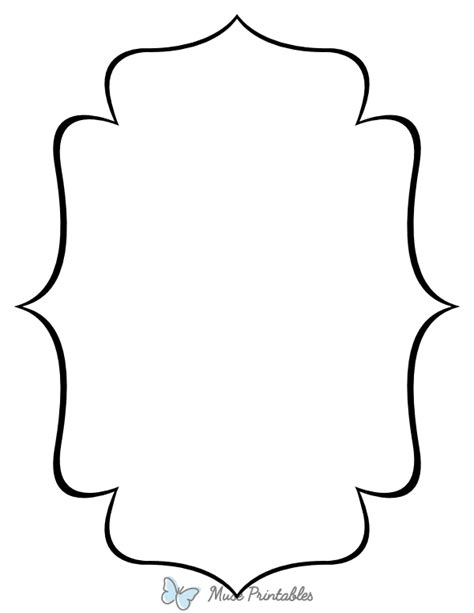 Photo Frame Border White