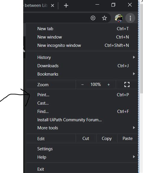 How Do I Open The Chrome Print Dialog Studio UiPath Community Forum