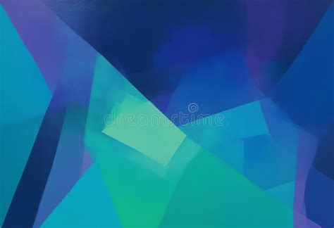 A Minimalist Abstract Composition Featuring Overlapping Geometric