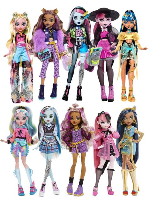 G3 Core dolls vs Core Refresh : r/MonsterHigh