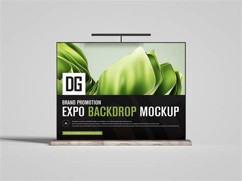 Free Expo Backdrop Mockup Behance
