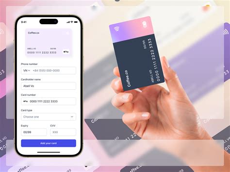 Payment Card Design Ux Ui Designer By Abell Vo ⌘ On Dribbble