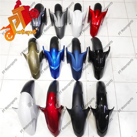 Yamaha Lc 135 New V1 V2 V3 V4 V5 V6 V7 V8 Fi Front Fender Mudguard Black Matt Black White Red