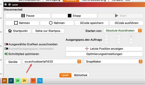 Snapmaker Artisan Dont Connect Snapmaker Lightburn Software Forum