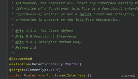 Java8如何使用lambda表达式简化匿名内部类functionalinterface 匿名内部类 Csdn博客