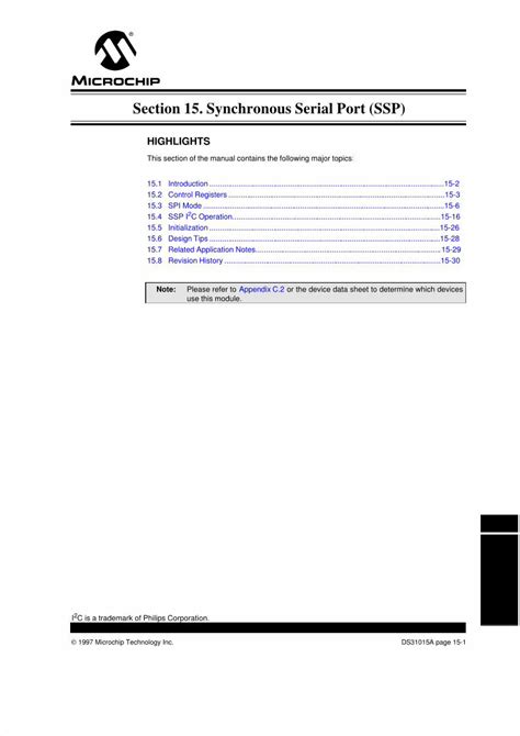 pdf section 15 synchronous serial port ssp dokumen tips