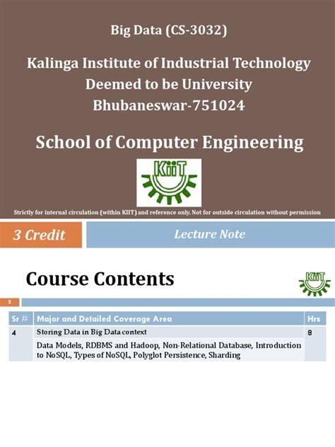 Big Data Cs 3032 An Overview Of Data Models Database Types And