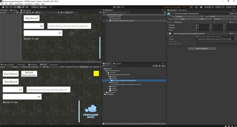 Streaming Speech Recognition Using Google Cloud VR AR Mobile Desktop Pro