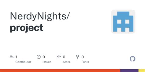 GitHub NerdyNights Project