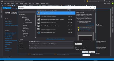 Using Mvvm Light With Universal Windows App For Windows 10