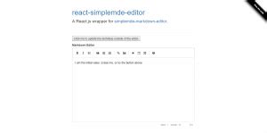 Awesome React Markdown Editor Components Onaircode
