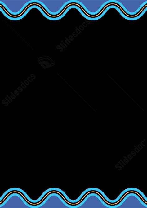 Display Board Showing Basic Rules And Regulations In Blue Color Page Border Background Word