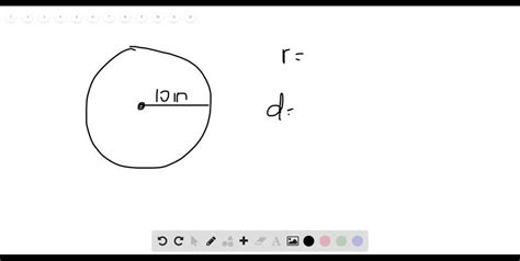 SOLVED Find The Radius And Diameter Of The Circle Skills Review Handbook GRAPH
