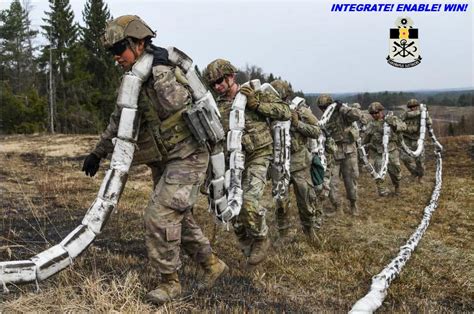 U S Army Engineer Regiment Sgt Whitfield 12n And Sgt Burke 12b Explain What It Looks Like