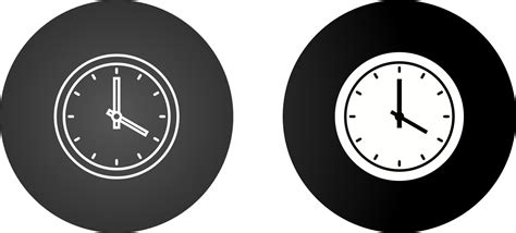 Clock Vector Icon Vector Art At Vecteezy Clock Vector Icon Vector Art At Vecteezy