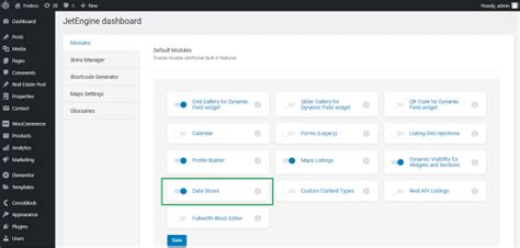 data stores overview kb
