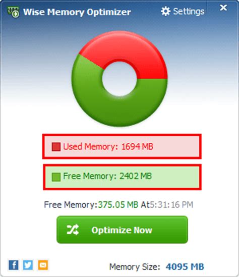 Descargar Wise Memory Optimizer 418121 Para Windows