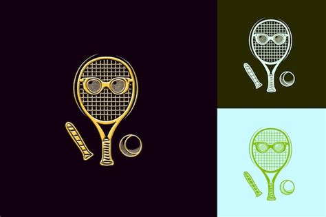 Png Squash Racket With Modern Logo Highlighting The Rackets Shap Outline Art Creative Designs