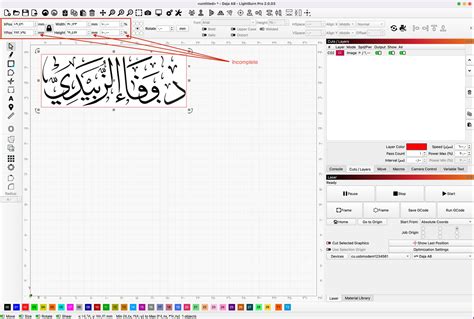 Help Needed Some Tools And Options Not Working In Lightburn Lightburn Software Questions