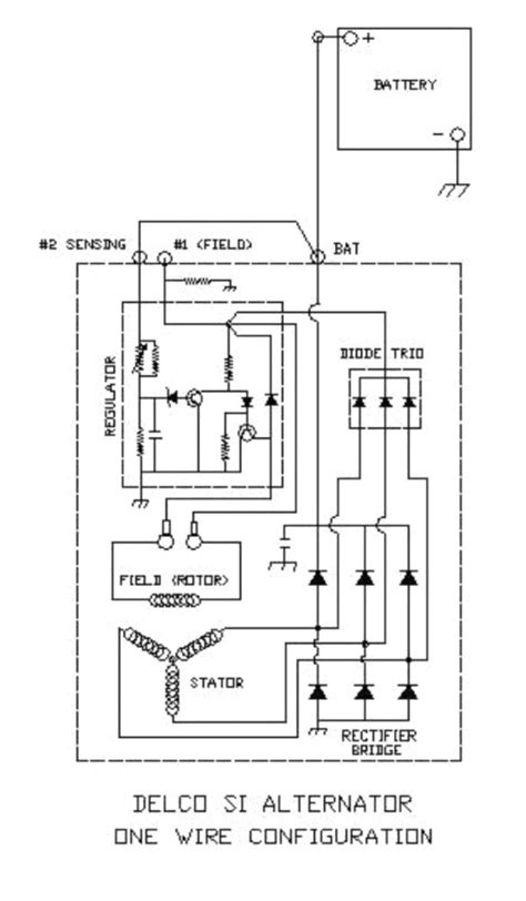 Rectifier Wiring Diagram With Alternator