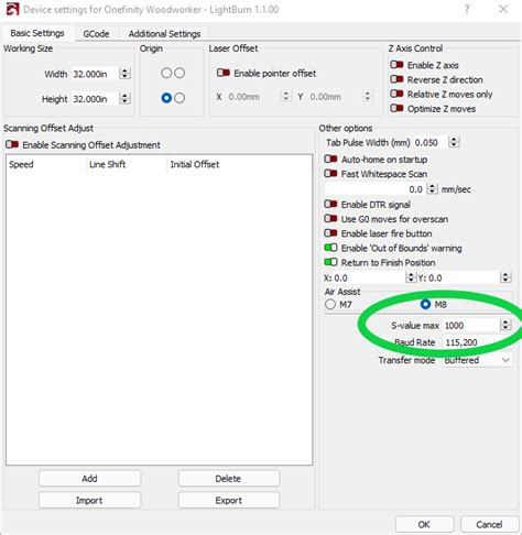 Jtech Laser Controller Settings Laser Onefinity Cnc Forum