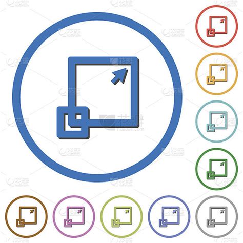 最大化窗口图标的阴影和轮廓