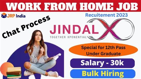 Sikha Jaiswal On Linkedin Jindal X Hiring Work From Home Online Jobs