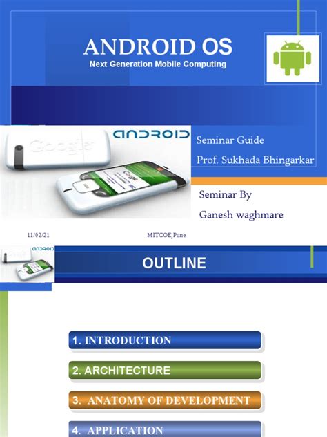 Android Os Seminar Guide Prof Sukhada Bhingarkar Pdf Android