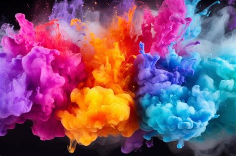 Premium Photo Dynamic Color Fusion Rgb Wallpaper Photo