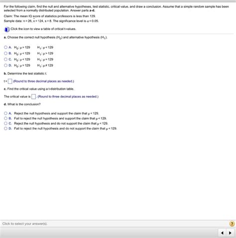 Solved For The Following Claim Find The Null And Alternative Chegg