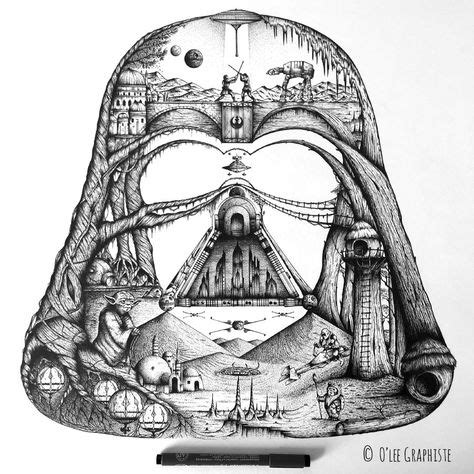 21 Line Art Star Wars Ideas Star Wars Art War