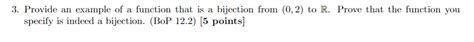 solved 3 provide an example of a function that is a