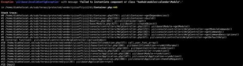 Web Installed Modules Breaking Yii Console · Issue 4383 · Humhub