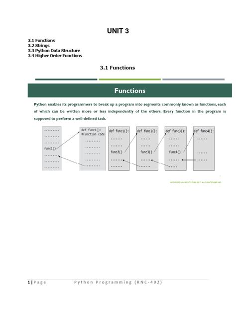 Unit 3 Pdf Parameter Computer Programming Anonymous Function