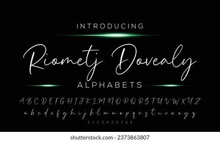Cursive Signature Font Royalty Free Photos And Stock Images Shutterstock