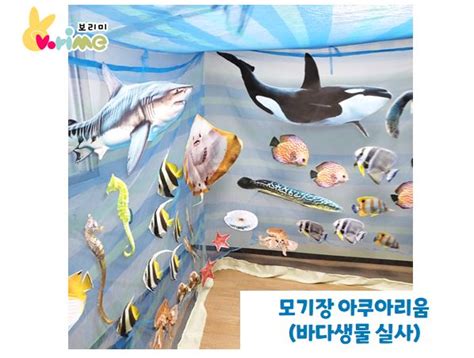 보리미 아쿠아리움놀이 여름놀이 교실 아쿠아리움 모기장 아쿠아리움 바다생물 실사이미지 잠수함판넬 아쿠아리움입장권 어린이집 여름 환경구성 여름