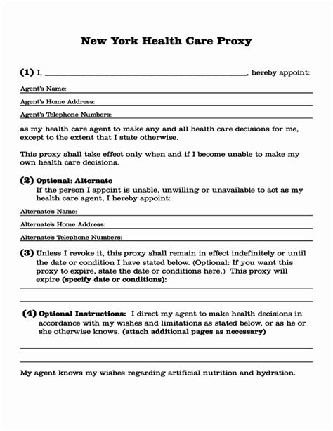 Hoa Proxy Vote Form Template Peterainsworth